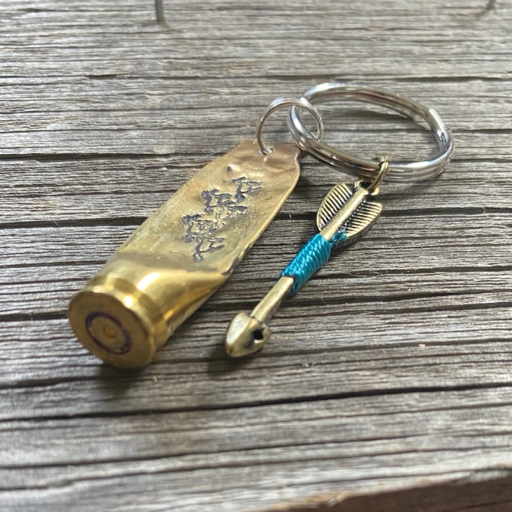 Horse Bullet Keychain - Gem
